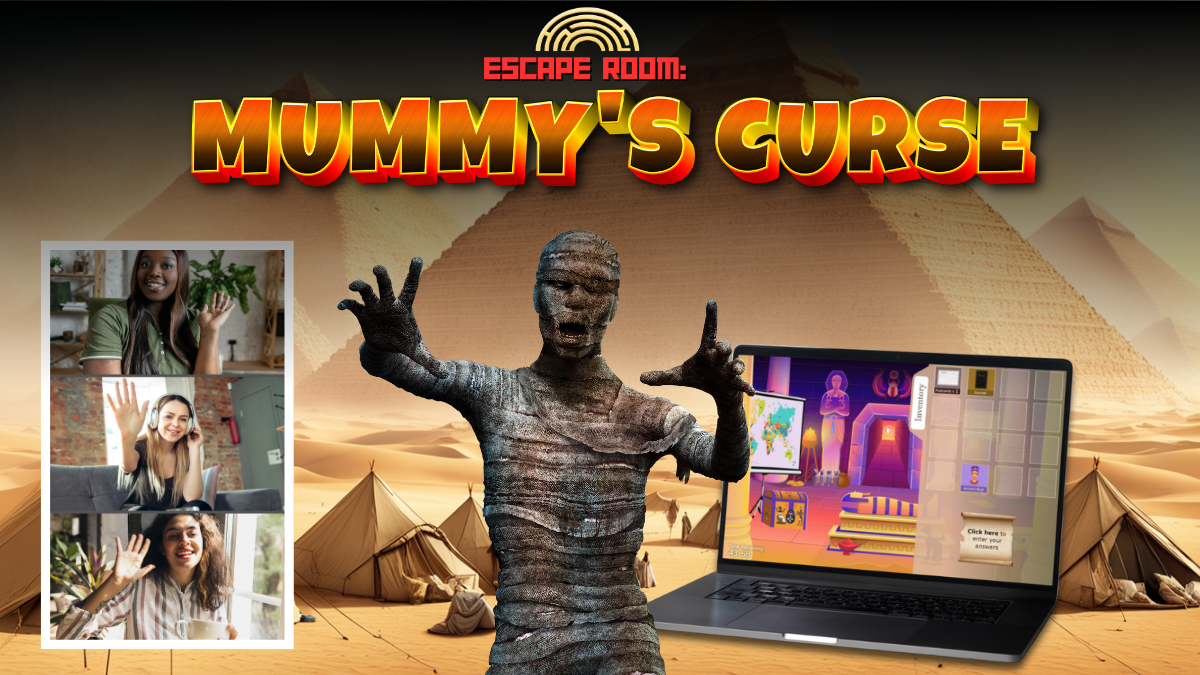 Virtual Escape Room: Mummy's Curse | Augusta Team Building